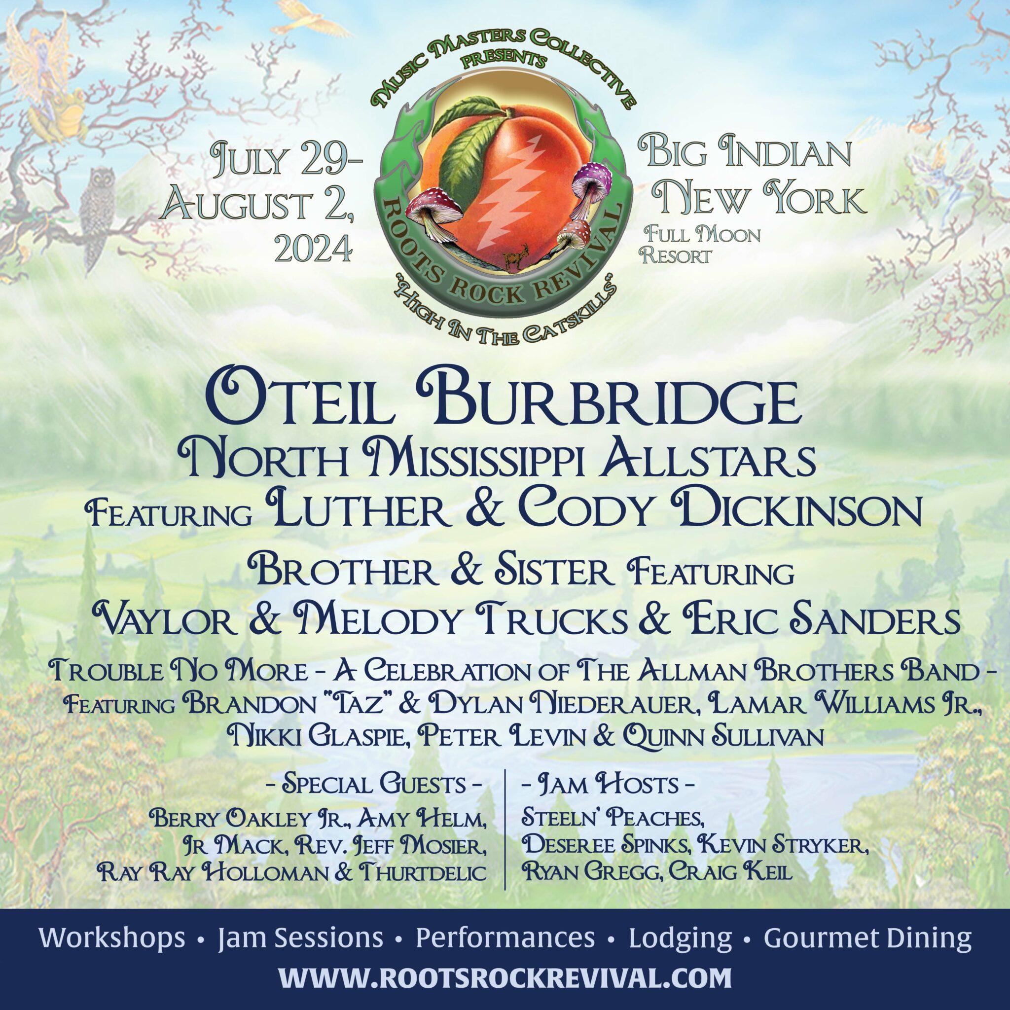 Allman Brothers Band – Where Music Plus Friends Equals Family