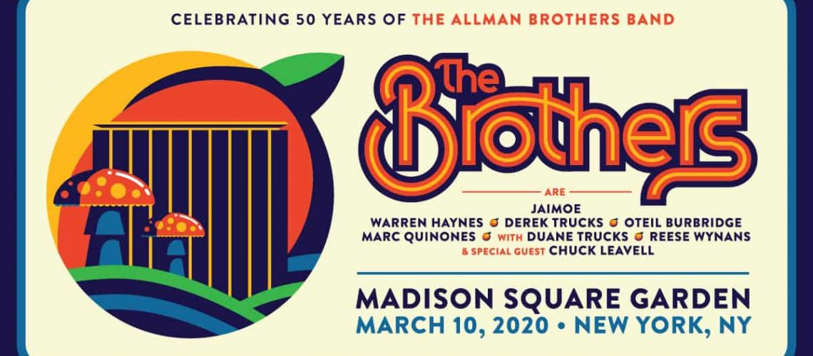 The Brothers: March 10 at Madison Square Garden – Allman Brothers Band